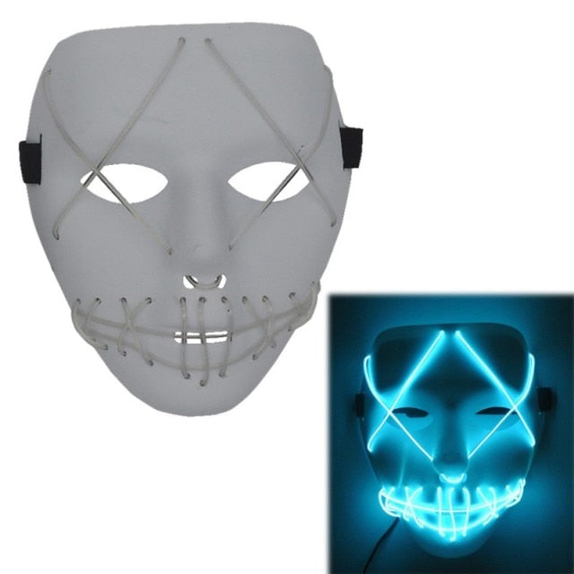 Halloween Purge LED Mask–It's the Holidays