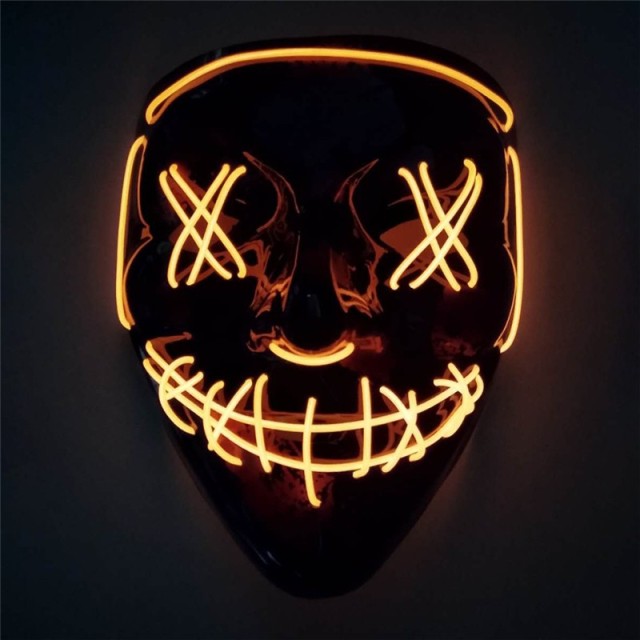 Halloween Purge LED Mask–It's the Holidays